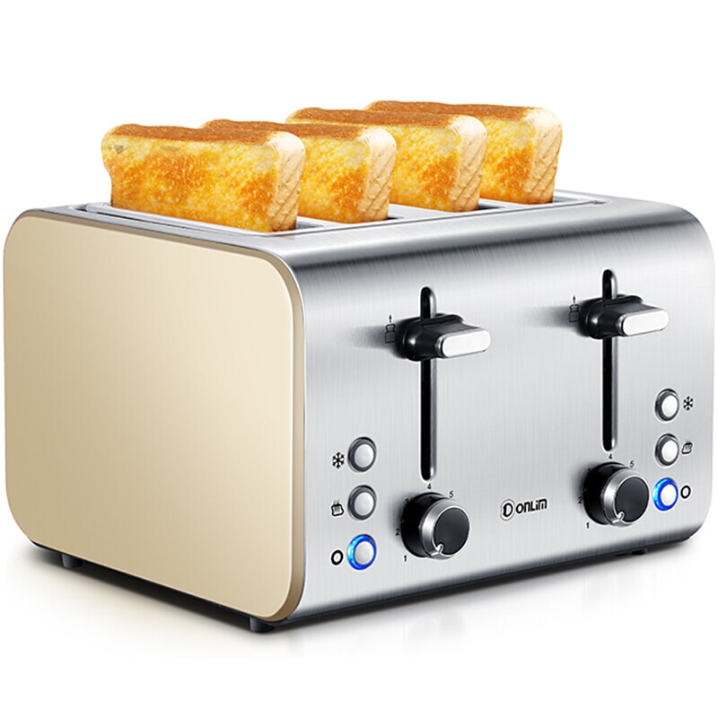 Toaster Toaster Home Commercial Stainless Steel Bo... – Grandado