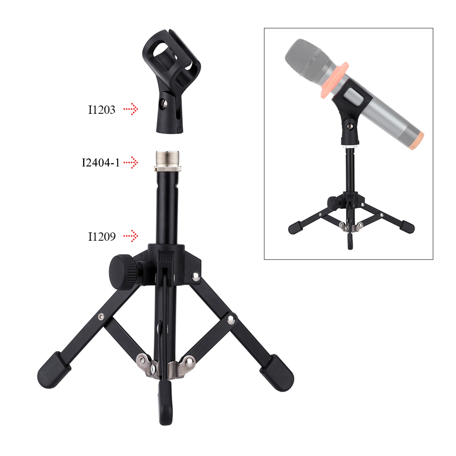 5/8" Male to 3/8" Female Screw Microphon... – Grandado