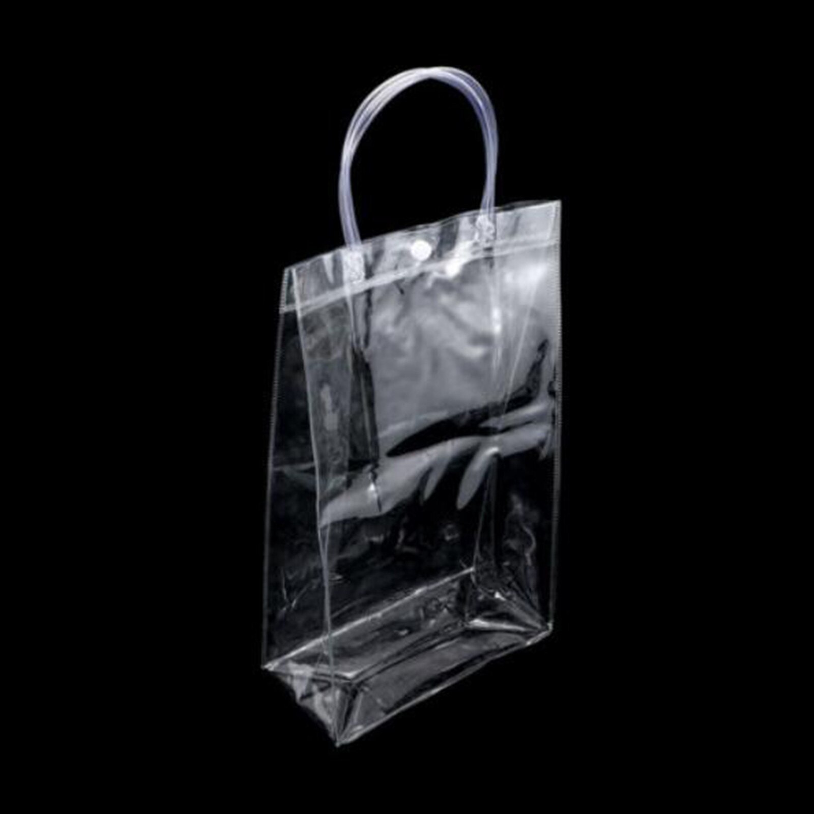 25# Clear Tote Bag Pvc Transparent Shopping Bag Ha... – Grandado