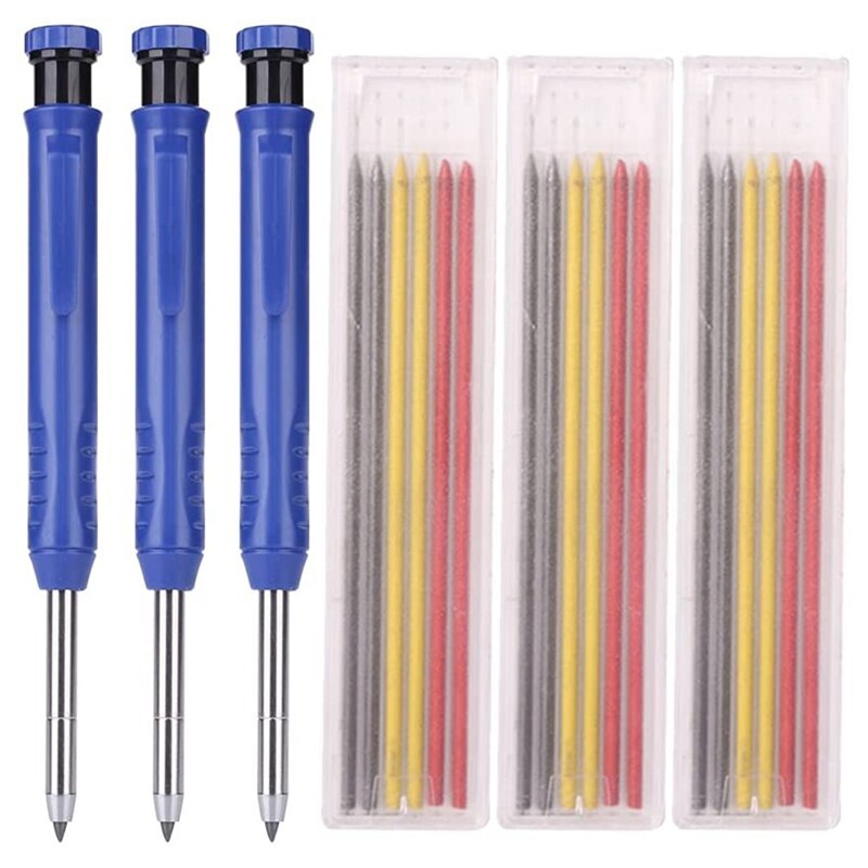 Effen Houtbewerking Potlood Set Met Refill Diep Ga... – Vicedeal