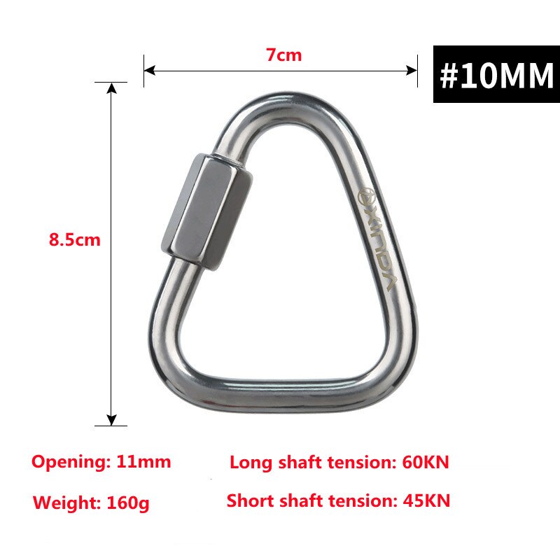 304 Rvs Driehoek Aansluiten Ring Meilong Lock Meil... – Vicedeal