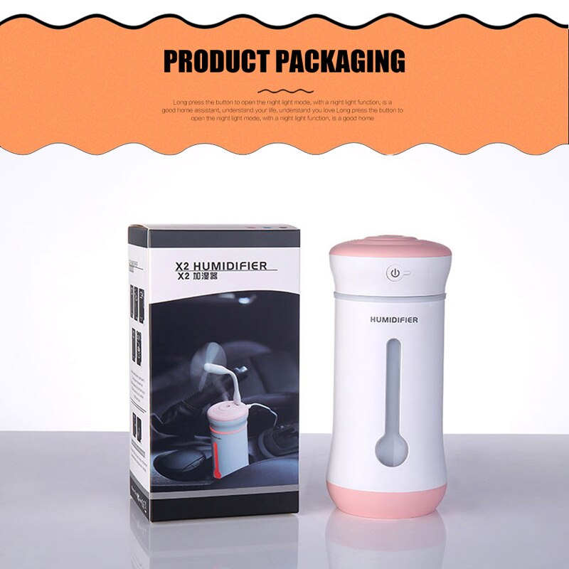 Mini Luchtbevochtiger Aroma Diffuser USB Met Klein... – Grandado