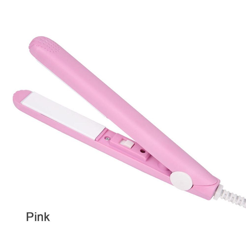 Mini Ceramic Electronic Hair Straightener Iron Cor... – Vicedeal