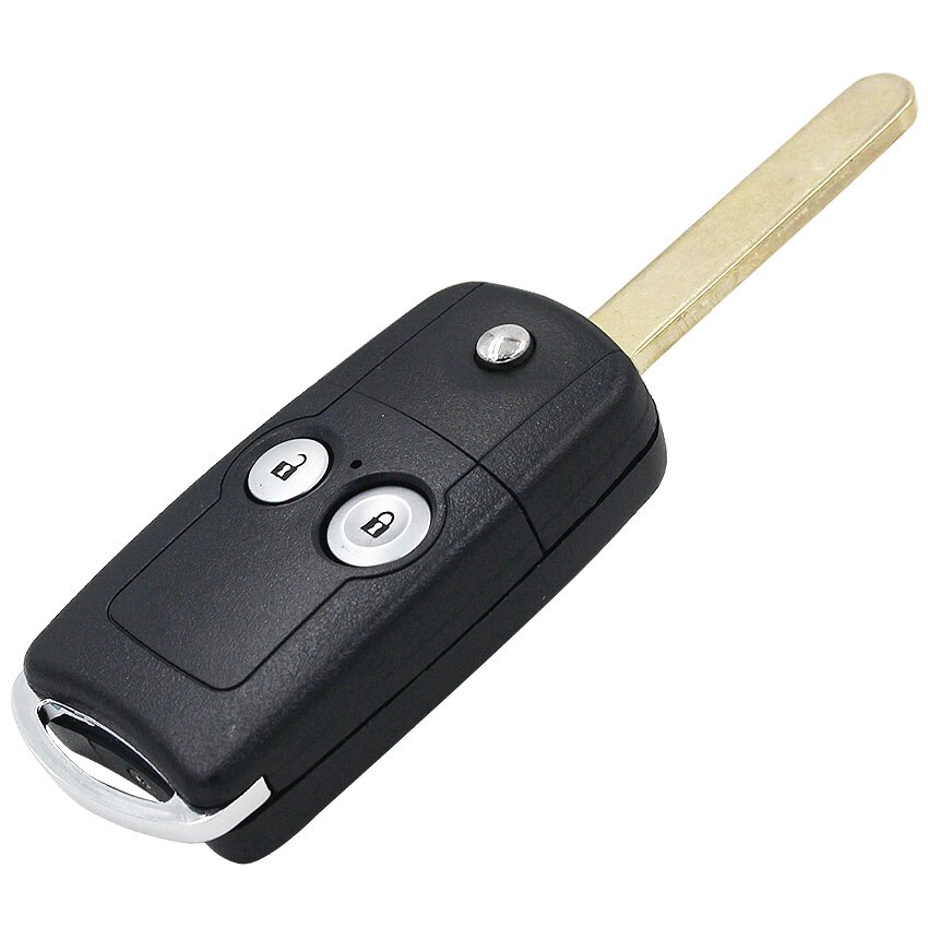 Folding flip keyless entry Remote Key fob 2 Button... – Grandado