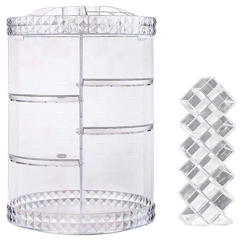 360 degree Adjustable Carousel Storage for Cosmeti... – Grandado