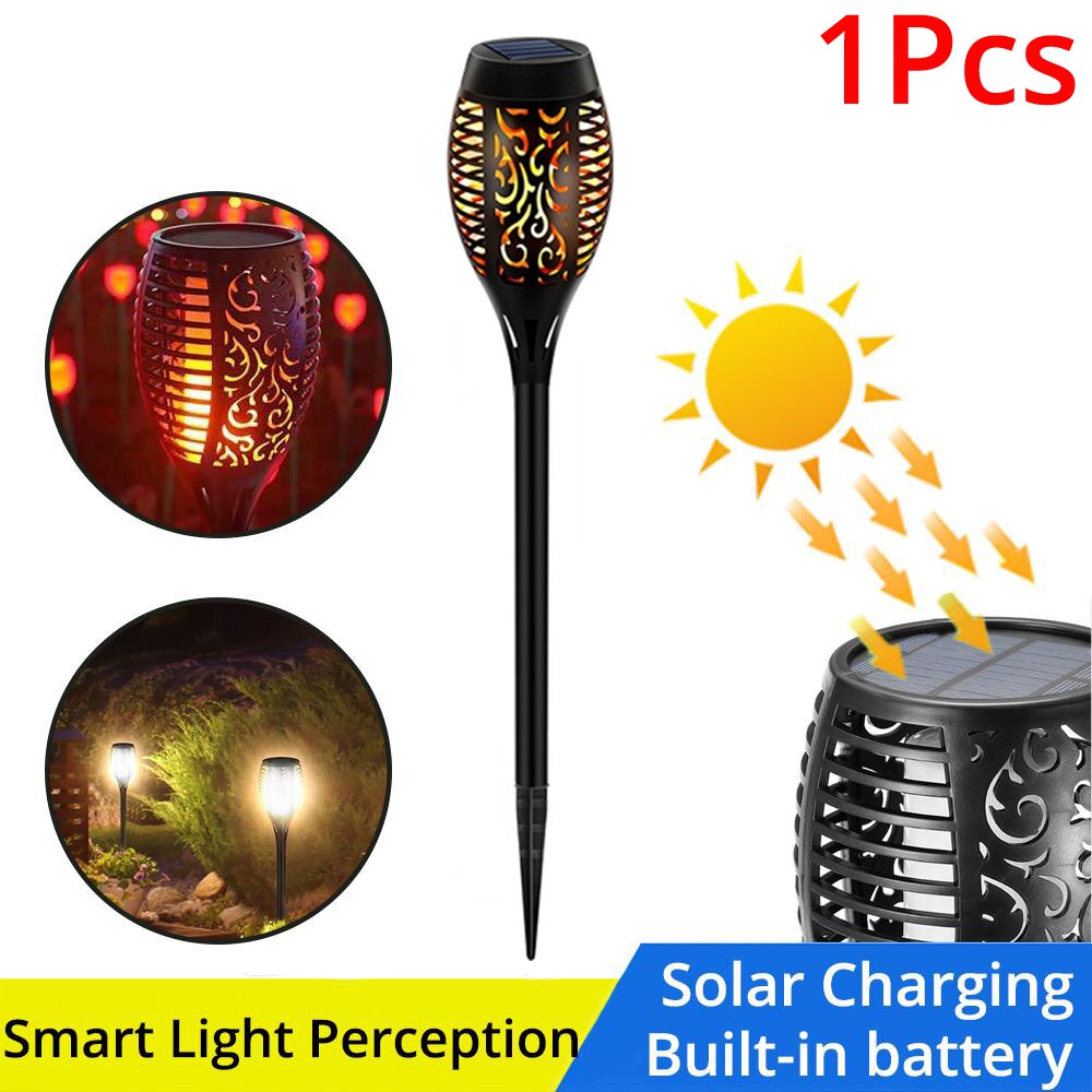 Solar Lamp Vlam Licht Led Flickering Waterdichte T... – Vicedeal
