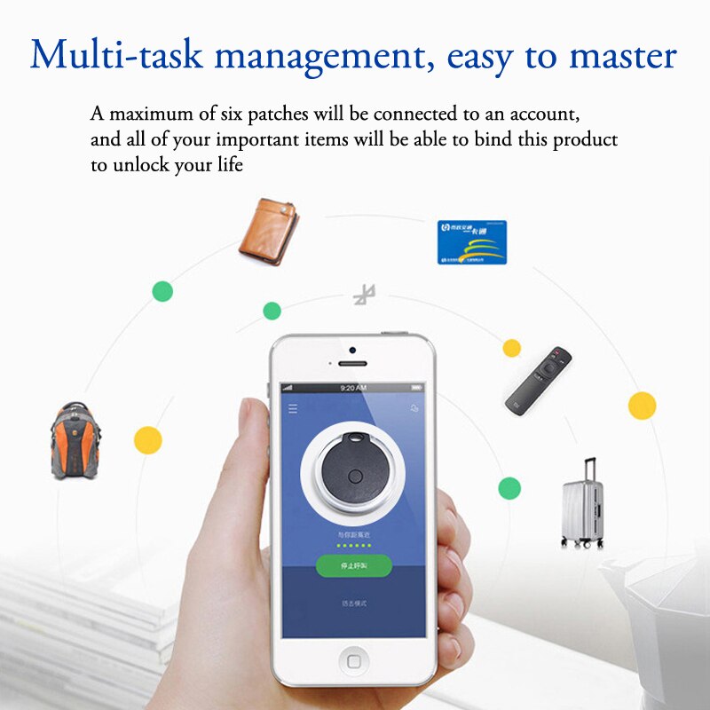 Bluetooth 4.0 anti-lost mobile phone wallet key sm... – Vicedeal