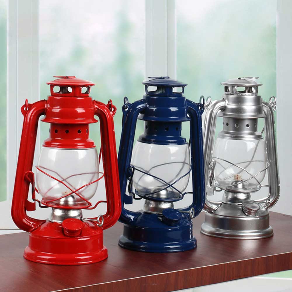 25cm Retro Classic Kerosene Lamp 6 Colors LED Dimm... – Vicedeal
