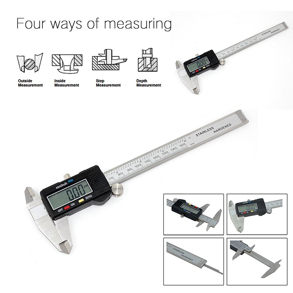 LCD Electronic Carbon Fiber Gauge Height Measuring... – Grandado