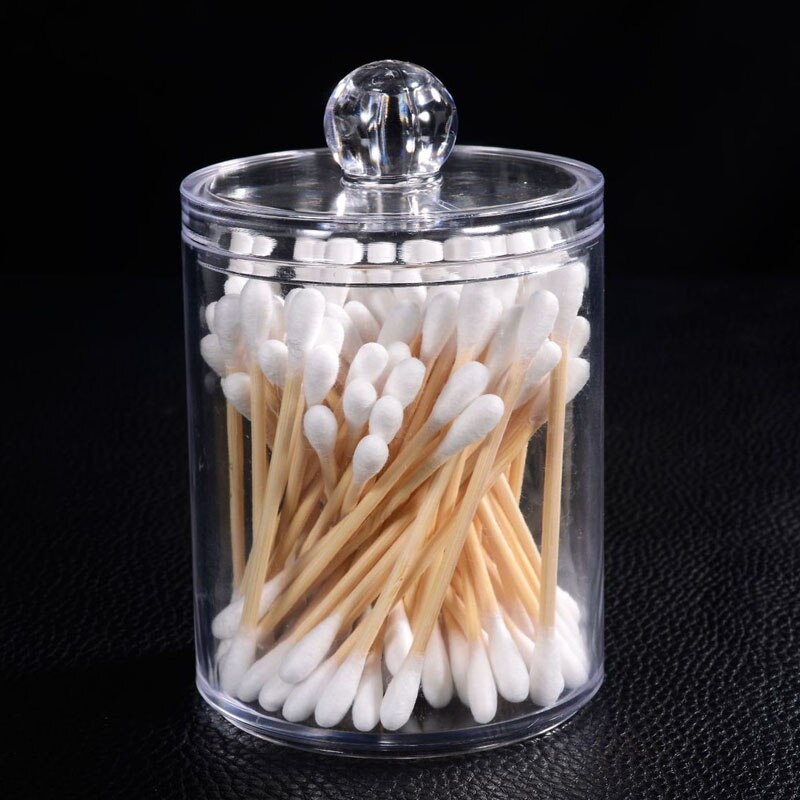 Cotton Swab Storage Box Acrylic Cotton Pad Storage... – Vicedeal