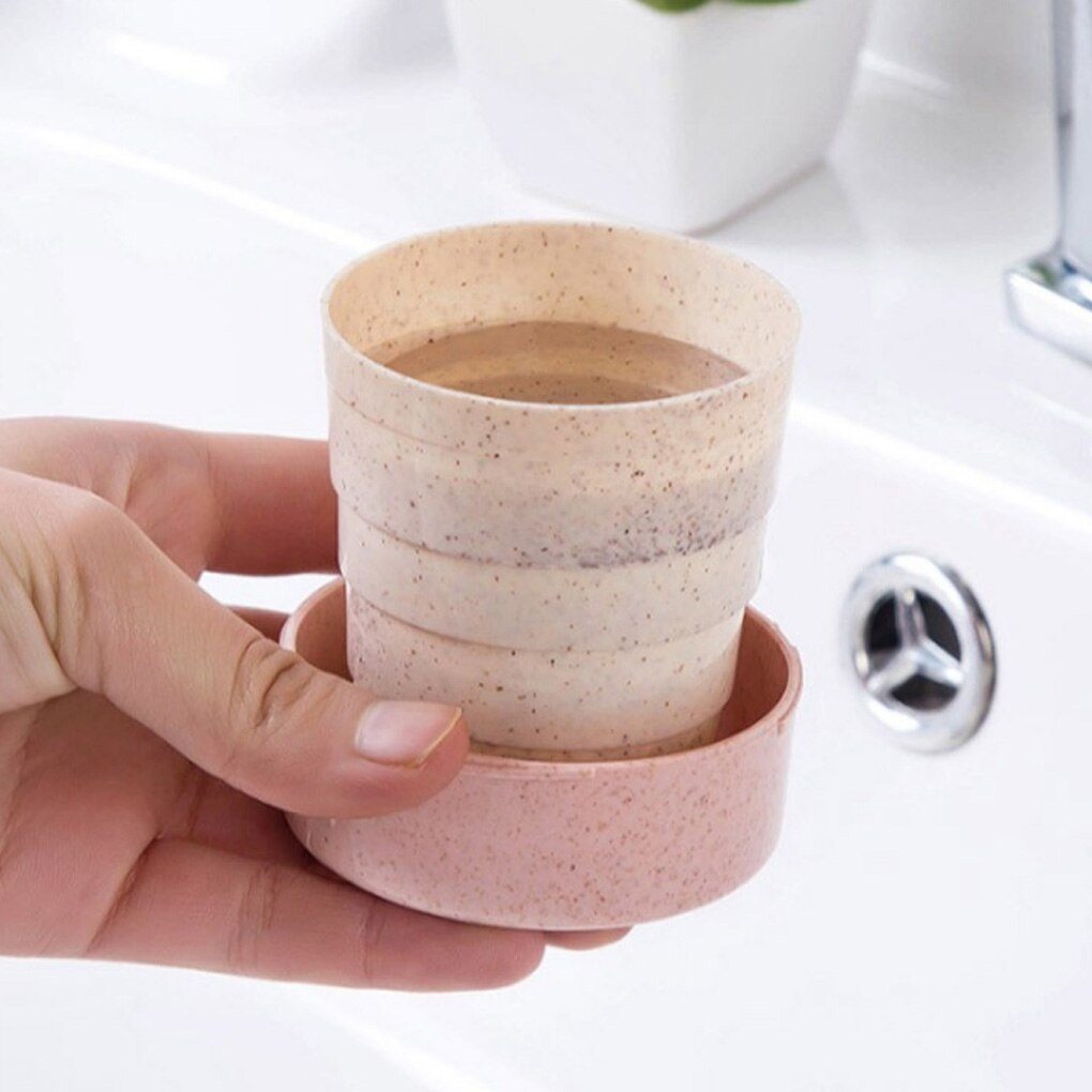 Folding Cups 130ML Food Grade Water Cup Travel Sil... – Grandado