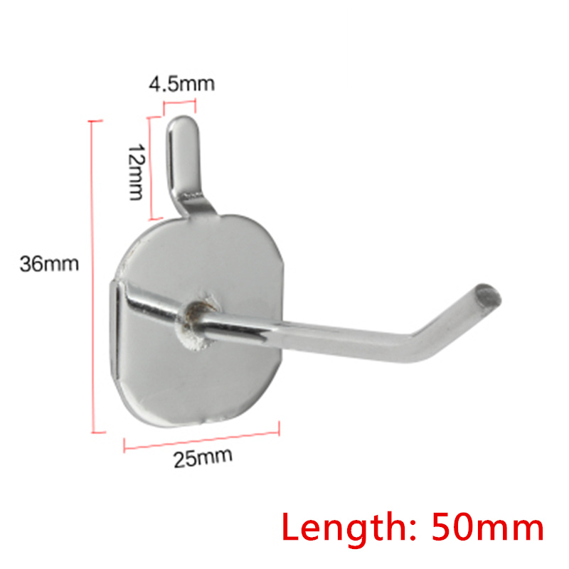 5pcs Display Hooks Single Line Cold-rolled Steel P... – Grandado