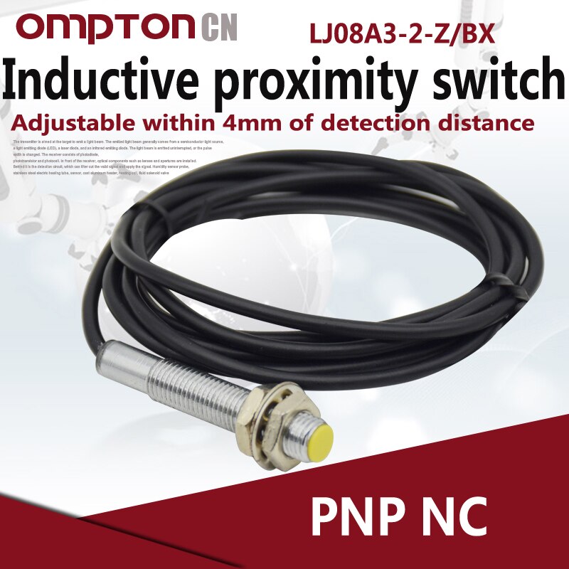 LJ08A3-2-Z/BX PNP NC Inductive proximity switch Wo... – Grandado