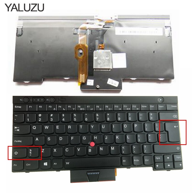 YALUZU Backlit English Keyboard for Lenovo ThinkPa... – Grandado