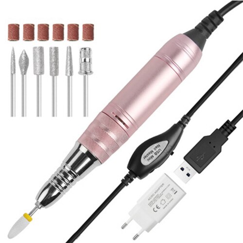 25000 RPM Portable Electric Manicure Machine USB C... – Grandado