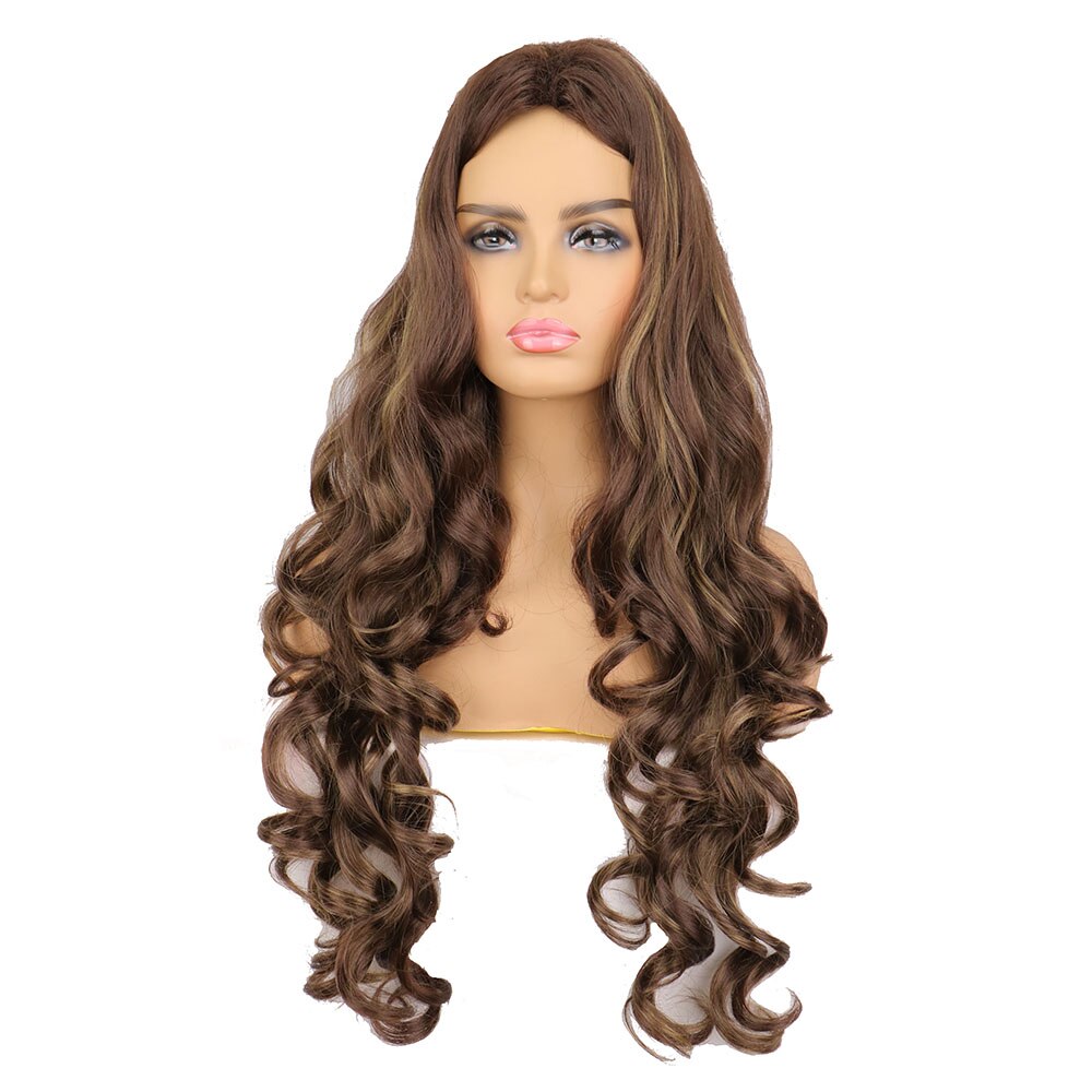 WHIMSICAL W Synthetic Wig Long Curly Wigs For Wome... – Grandado
