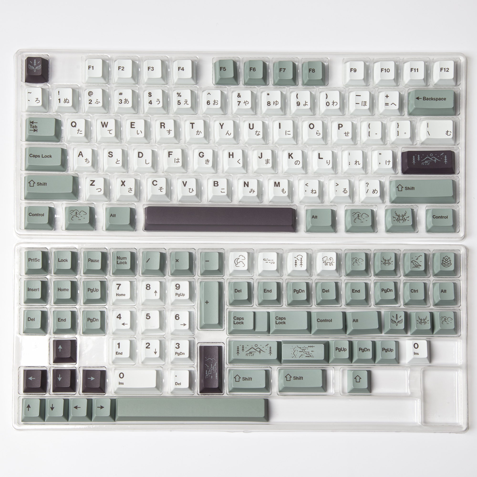 1 Set GMK Clone November Fog Key Caps For MX Switc... – Grandado