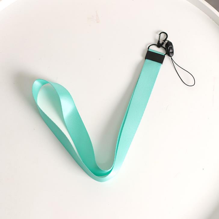 1 Pcs Cute Candy Solid Color Lanyards Neck Strap f... – Grandado