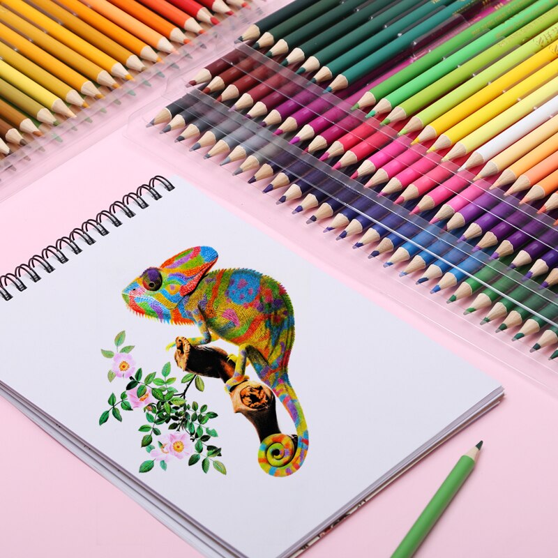 Colored Pencils 120/150/180 Color Soft Oil Color P... – Grandado