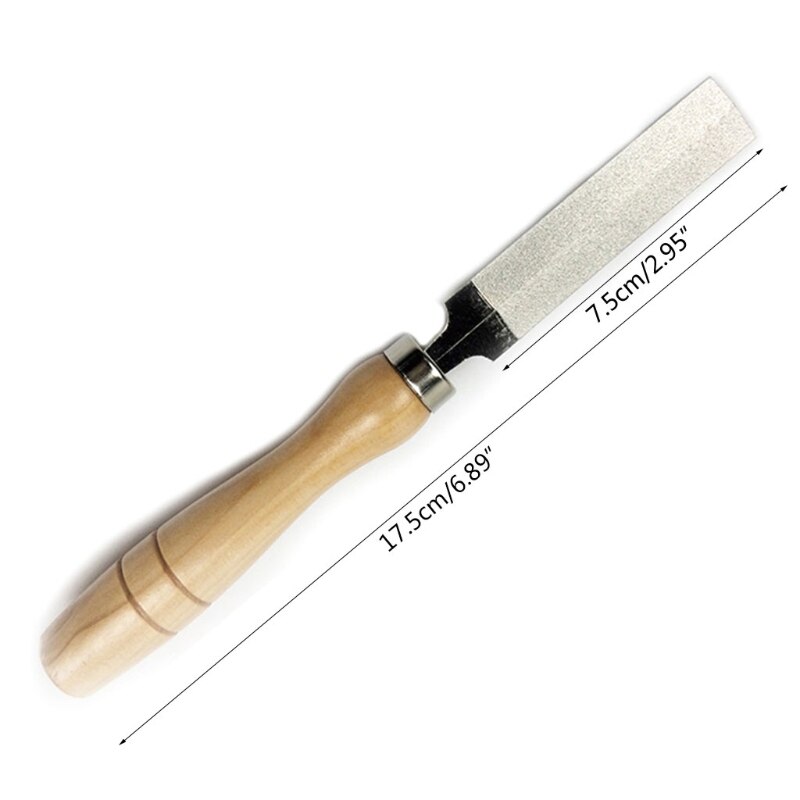 Diamond Rhombic File 3 Inch Handle Hand Woodworkin... – Grandado
