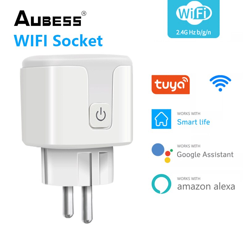 16a smart socket wifi / zigbee eu smart plug power... – Grandado