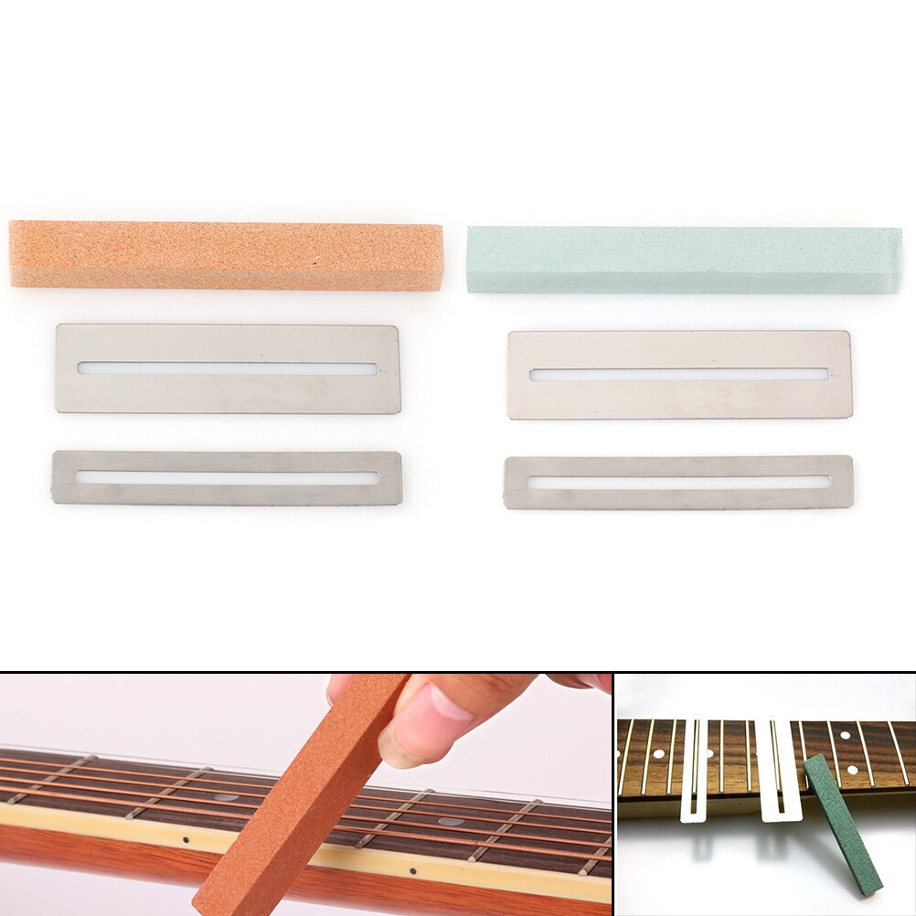 DIY Luthier Tool Kit Guitar Fret Wire Polishing Be... – Vicedeal