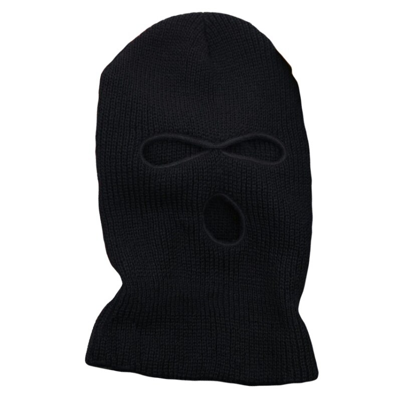 Balaclava Knit Hats 3-Hole Ski Mask Face Shield Be... – Grandado