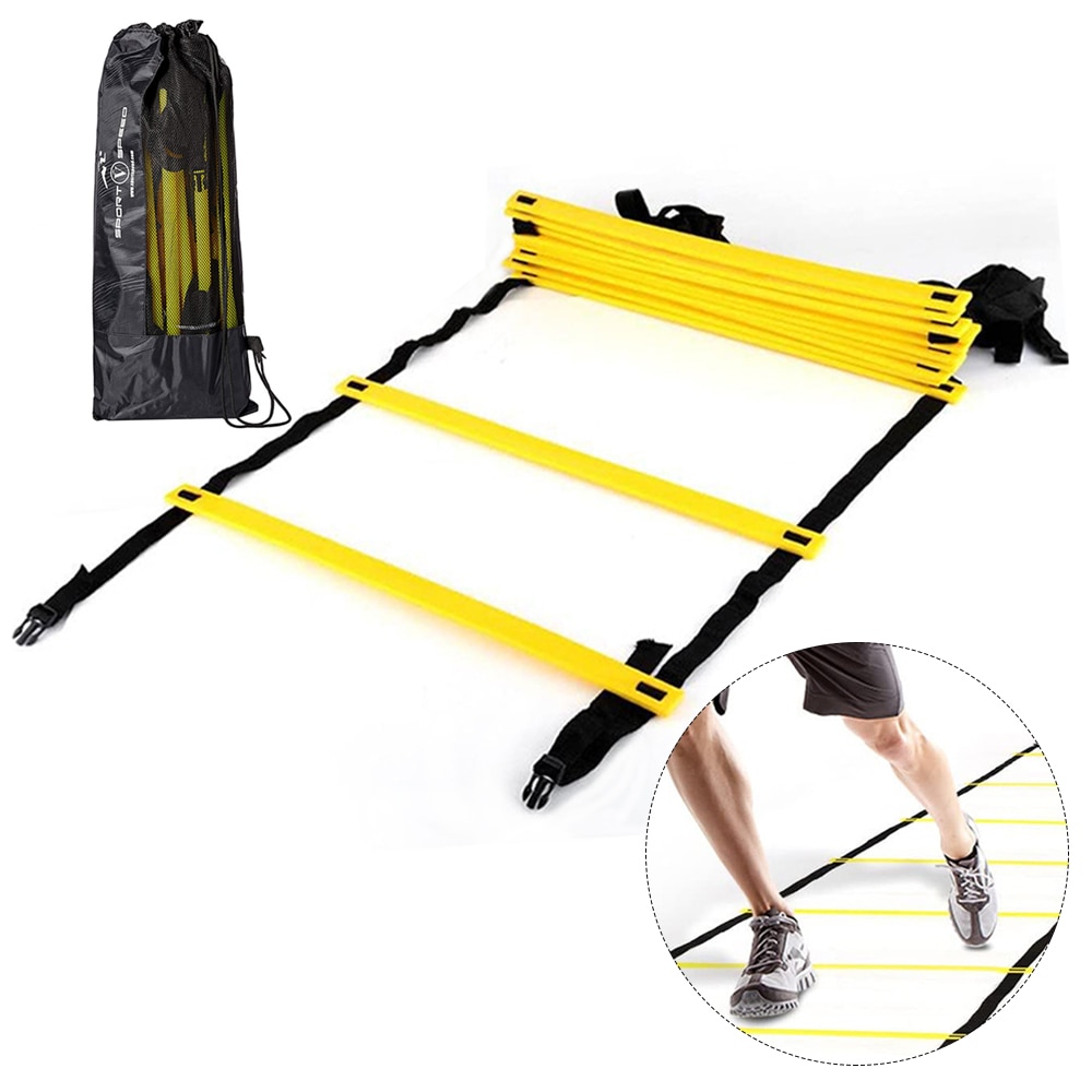 4m 8 Section Outdoor Football Training Ladder Rope... – Grandado