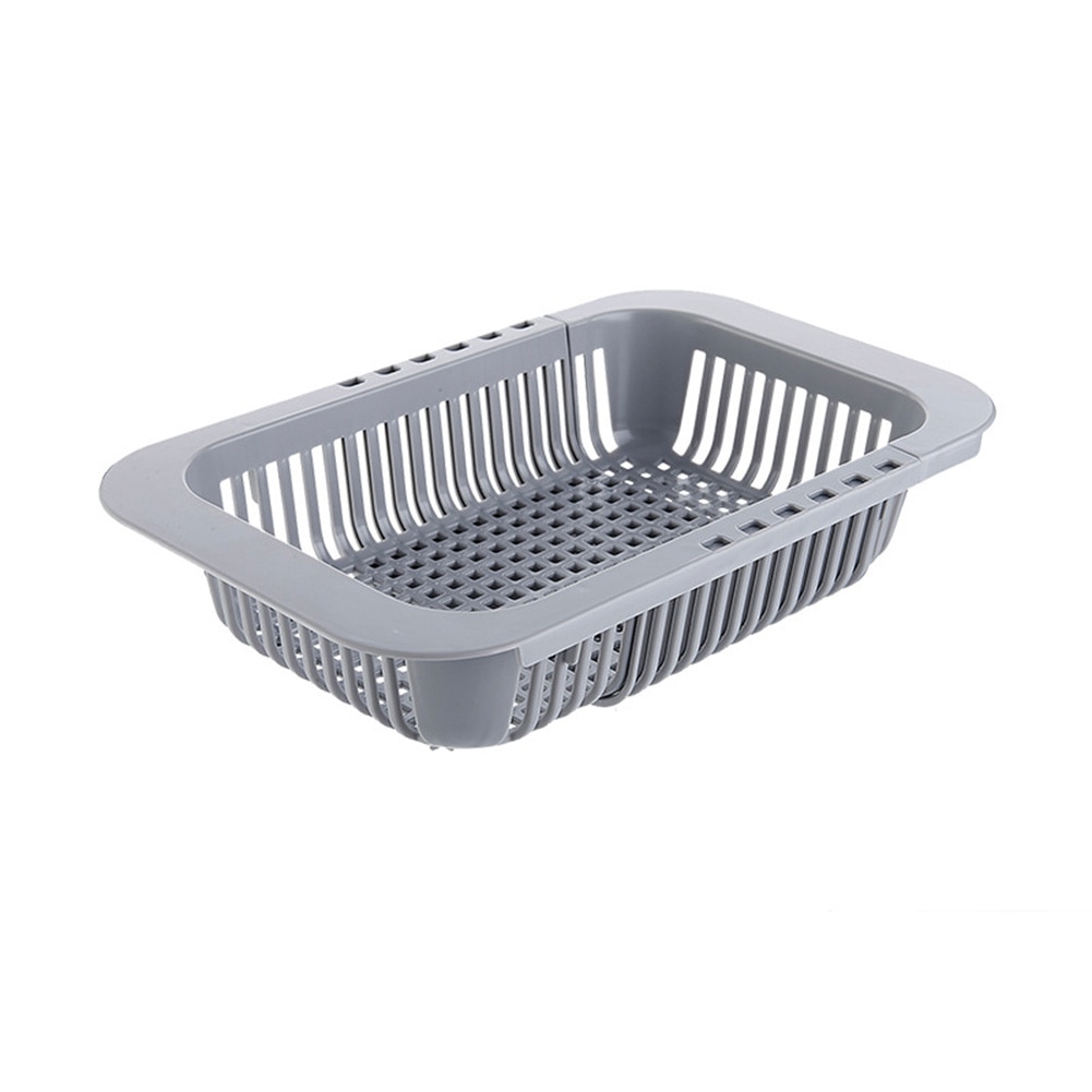 Kitchen Retractable Sink Drain Basket Plastic Dish... – Vicedeal