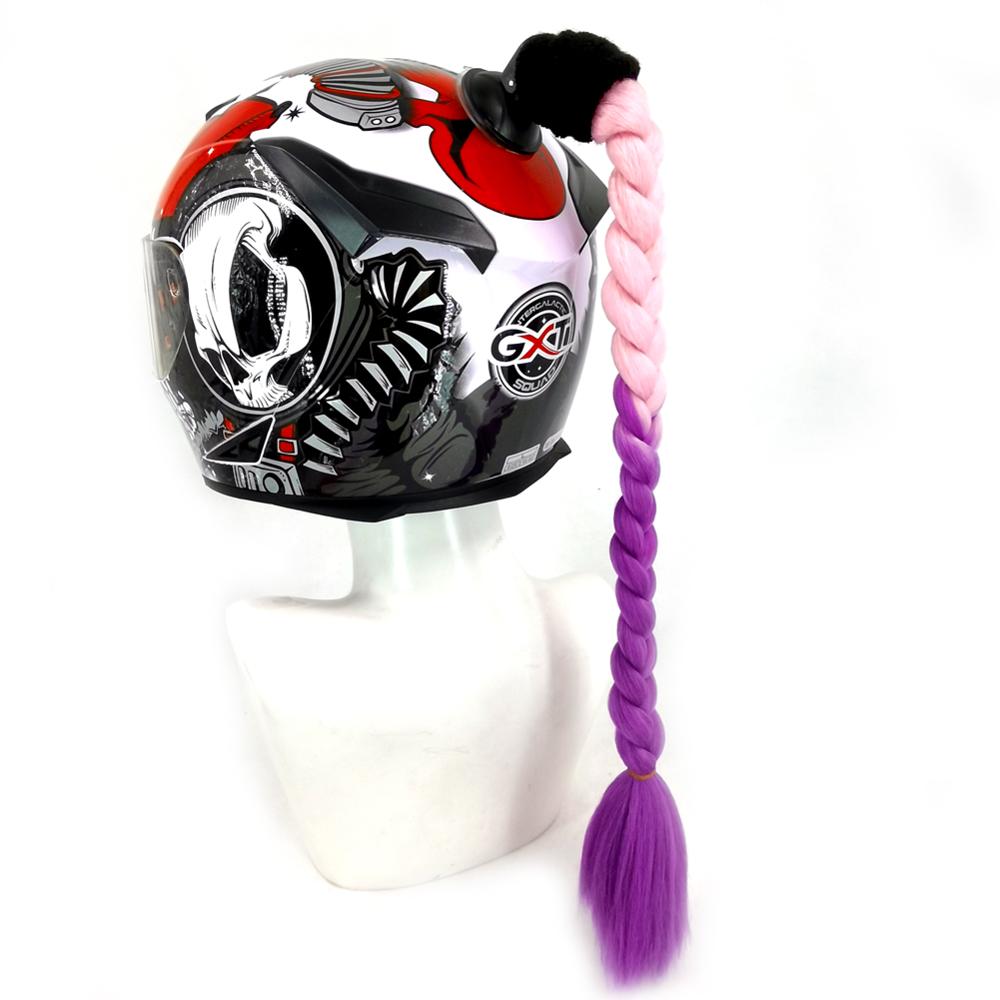 Punk Style Freestyle Women Motorcycle Helmet Braid... – Vicedeal