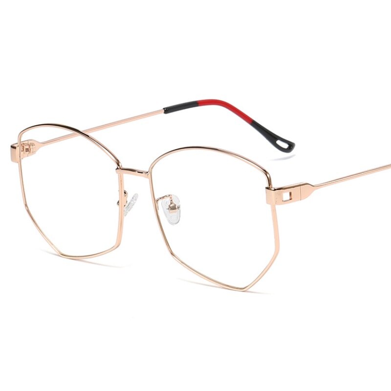Luxury Eyeglasses Frames Ladies Brand Eyewear Rose... – Grandado