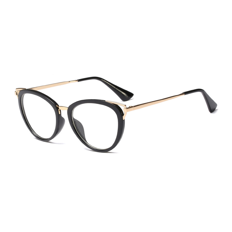Mixed Colors Cat Eye Eyeglasses Frame Women Retro ... – Grandado