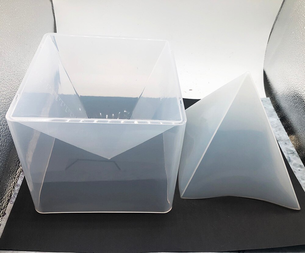 Super stor pyramide silikone skimmel harpiks håndv... – Grandado