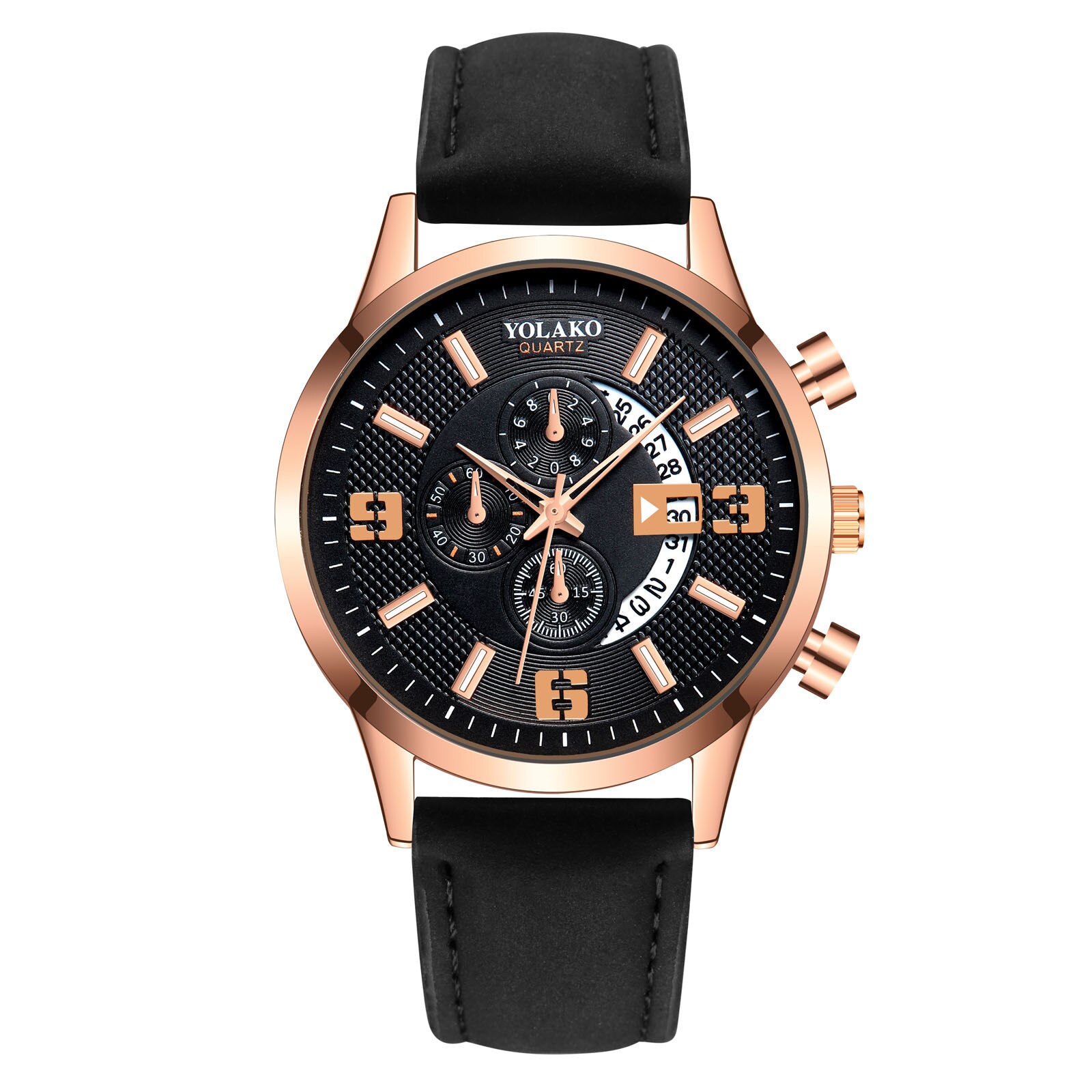 Trend Casual Men Quartz Wristwatch Stylish Dial Wa... – Grandado