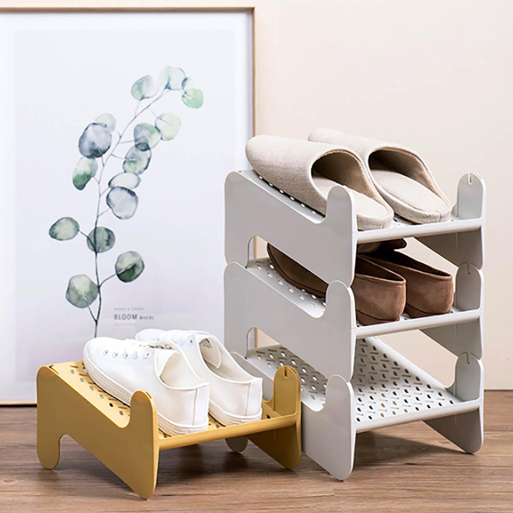 Stackable Shoe Storage Shelf Nordic Simple Shoe Ra... – Grandado