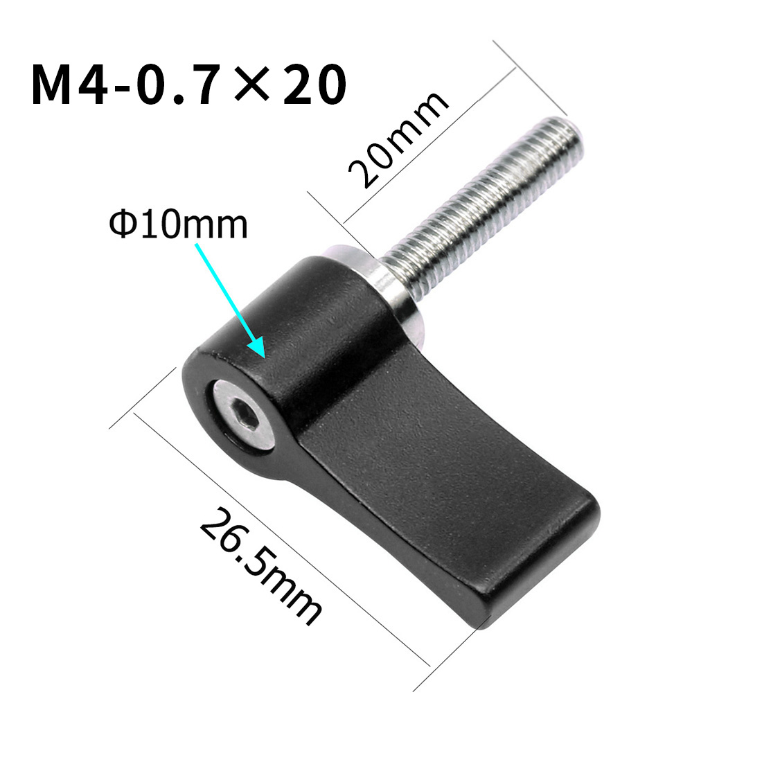 Aluminum L-type Tighten Handle Screw Locking 7-sha... – Grandado