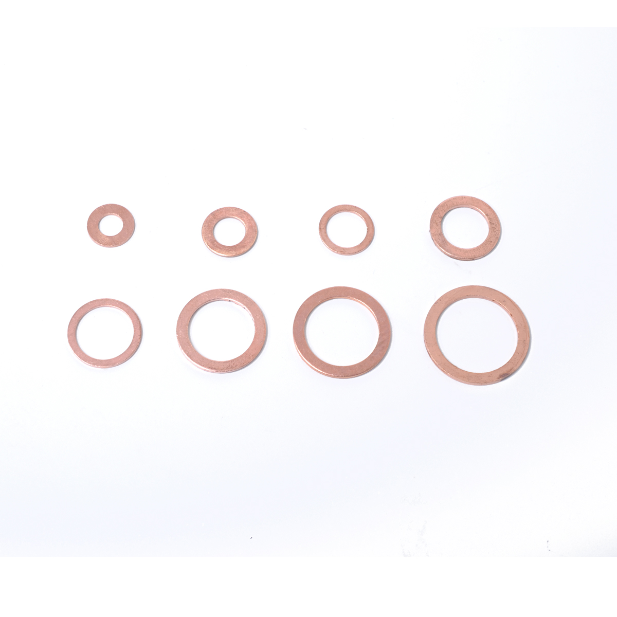 120PCs 8 Sizes Solid Copper Washers Sump Plug Asso... – Vicedeal