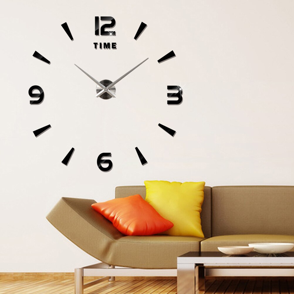 Unframed Wall Clock Fashionable Wall Clock Mirror ... – Grandado