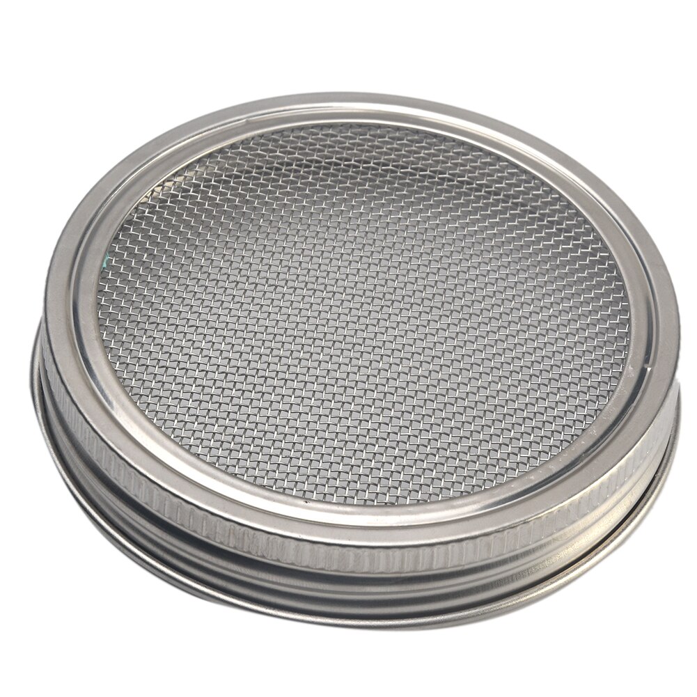 Sprouting Jar Stainless Steel Curved Mesh Lid Kit ... – Vicedeal