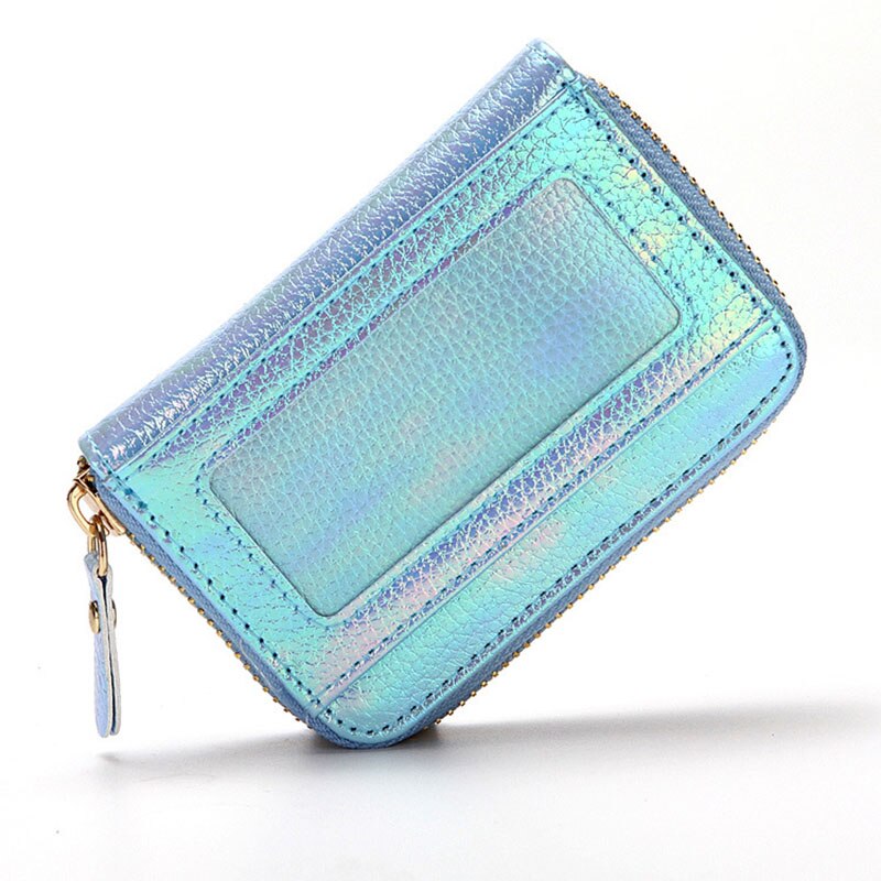Novelty Rainbow Rfid Protection Mini Wallet Women ... – Grandado