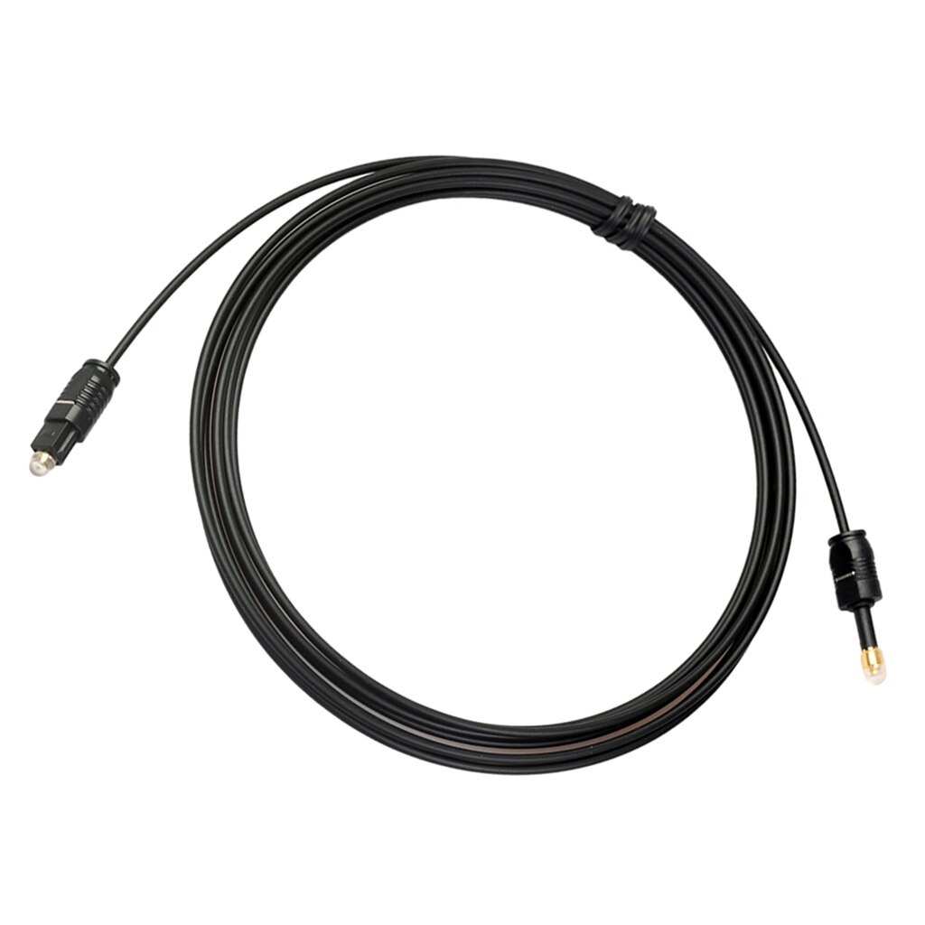 Zwarte Audiokabel Toslink Plug Naar Mini-Toslink O... – Grandado
