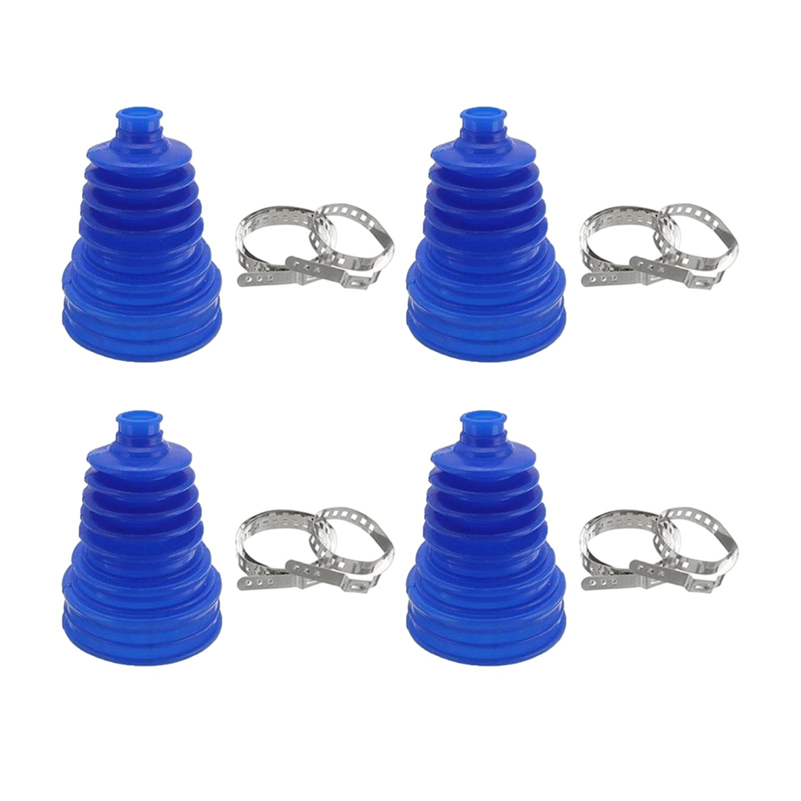 4 Pieces CV Boot with 4 Clamps High Performance Au... – Grandado