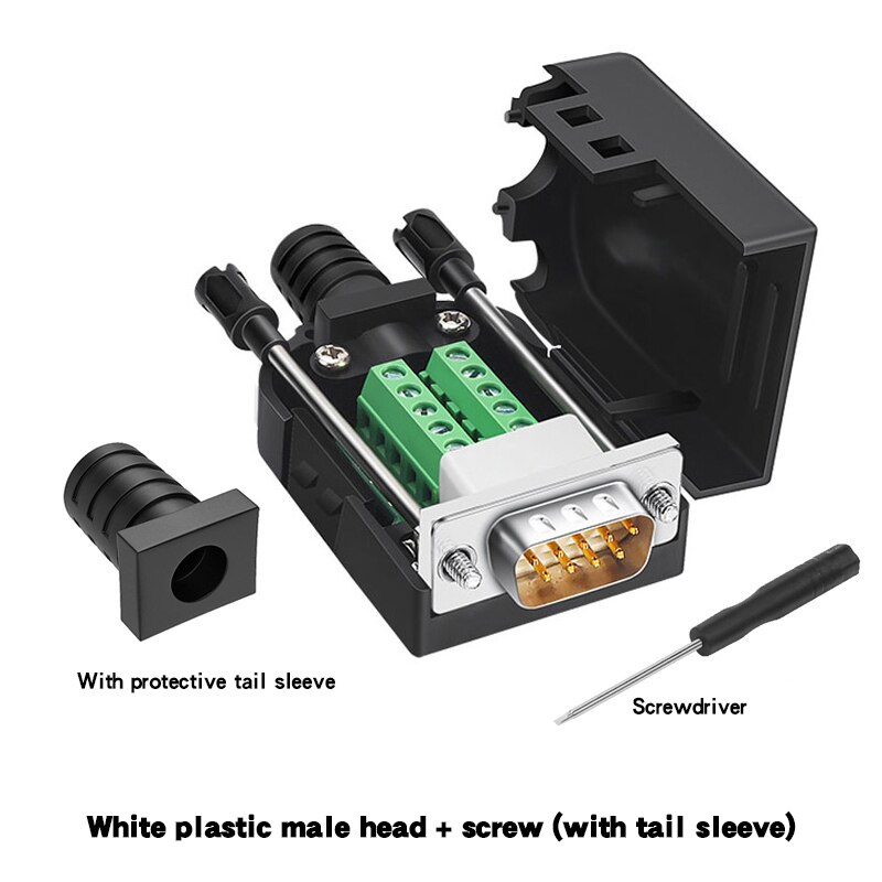 D-SUB de conector DB9, 9 pines, macho, hembra, ter... – Grandado