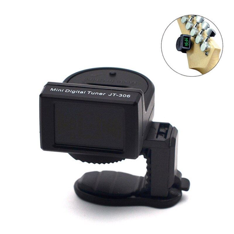 JT-306 Mini Digital Guitar Tuner LCD Clip-on Tuner... – Vicedeal