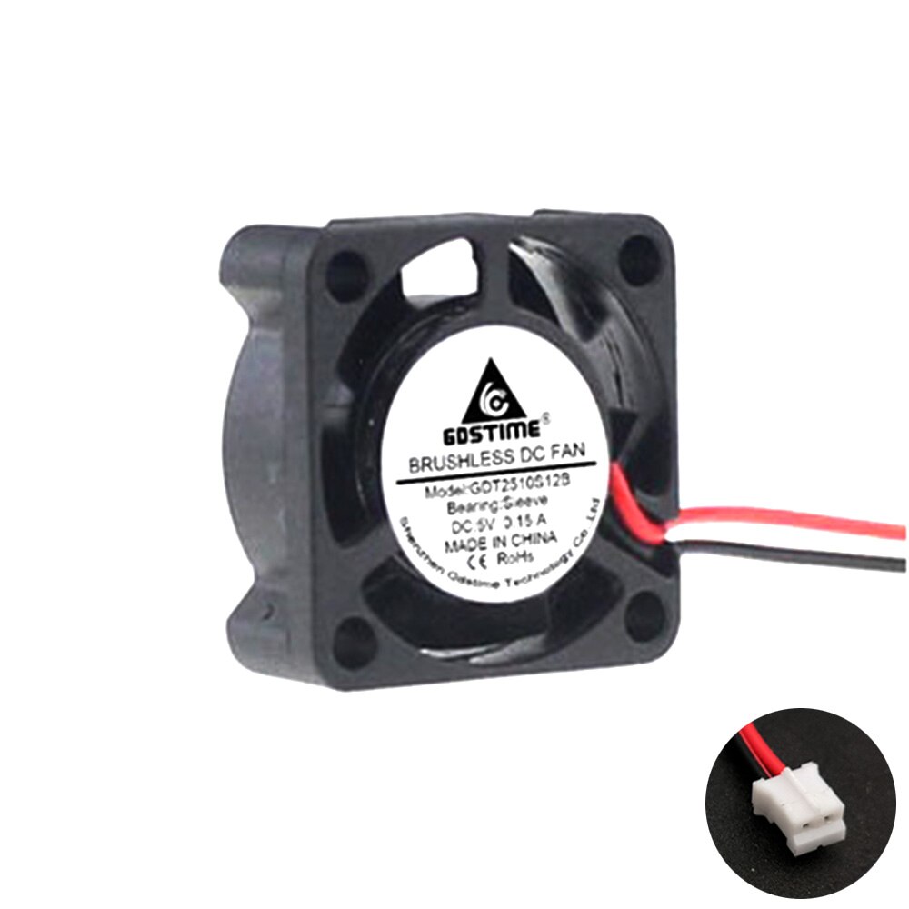 2510 Mini Brushless Fan DC 5V 12V 24V Chipset Heat... – Grandado