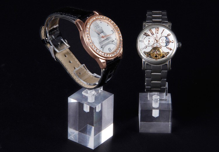 High -Low Acrylic Watch Display Watch Stand Holder... – Vicedeal