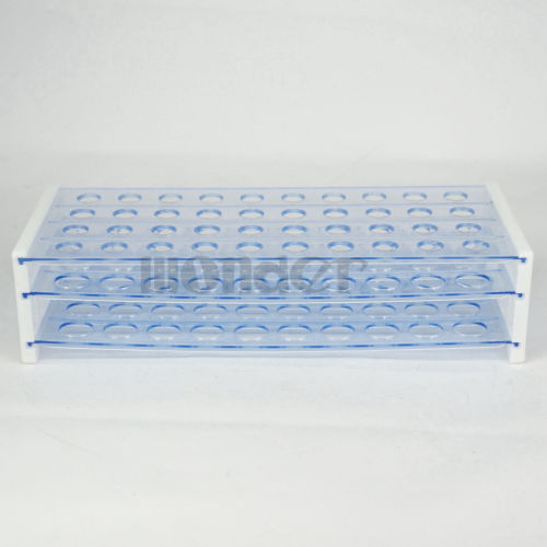 18mm Diameter 40 Holes Plastic Double Deck Test Tube Stand Rack ...