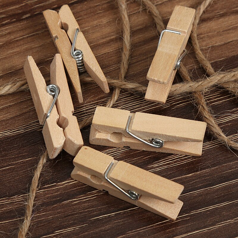 10pc/set 7 6 5 4 3 inch Photo Hanging Clips and Ro... – Grandado