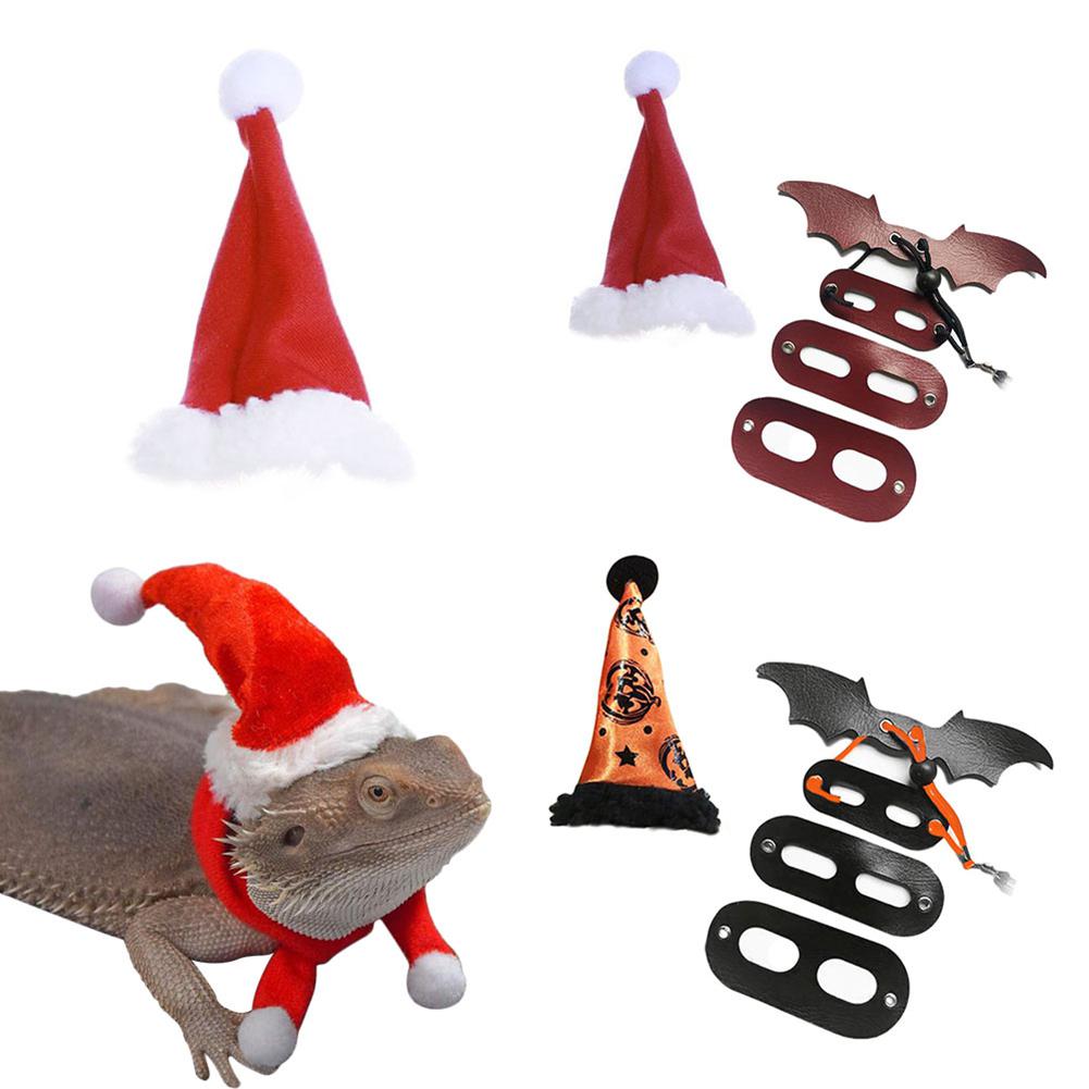 Pet Hoed/Sjaal/Leash Hagedis Kerst Jurken Xmas Jaa... – Grandado