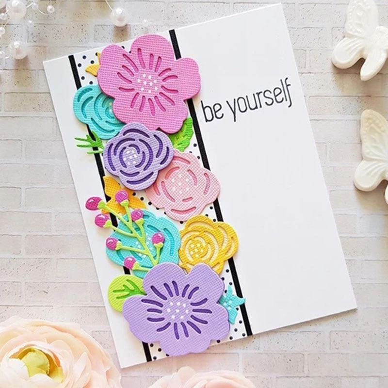 Metal Cutting dies Various flowers die cut Scrapbo... – Grandado